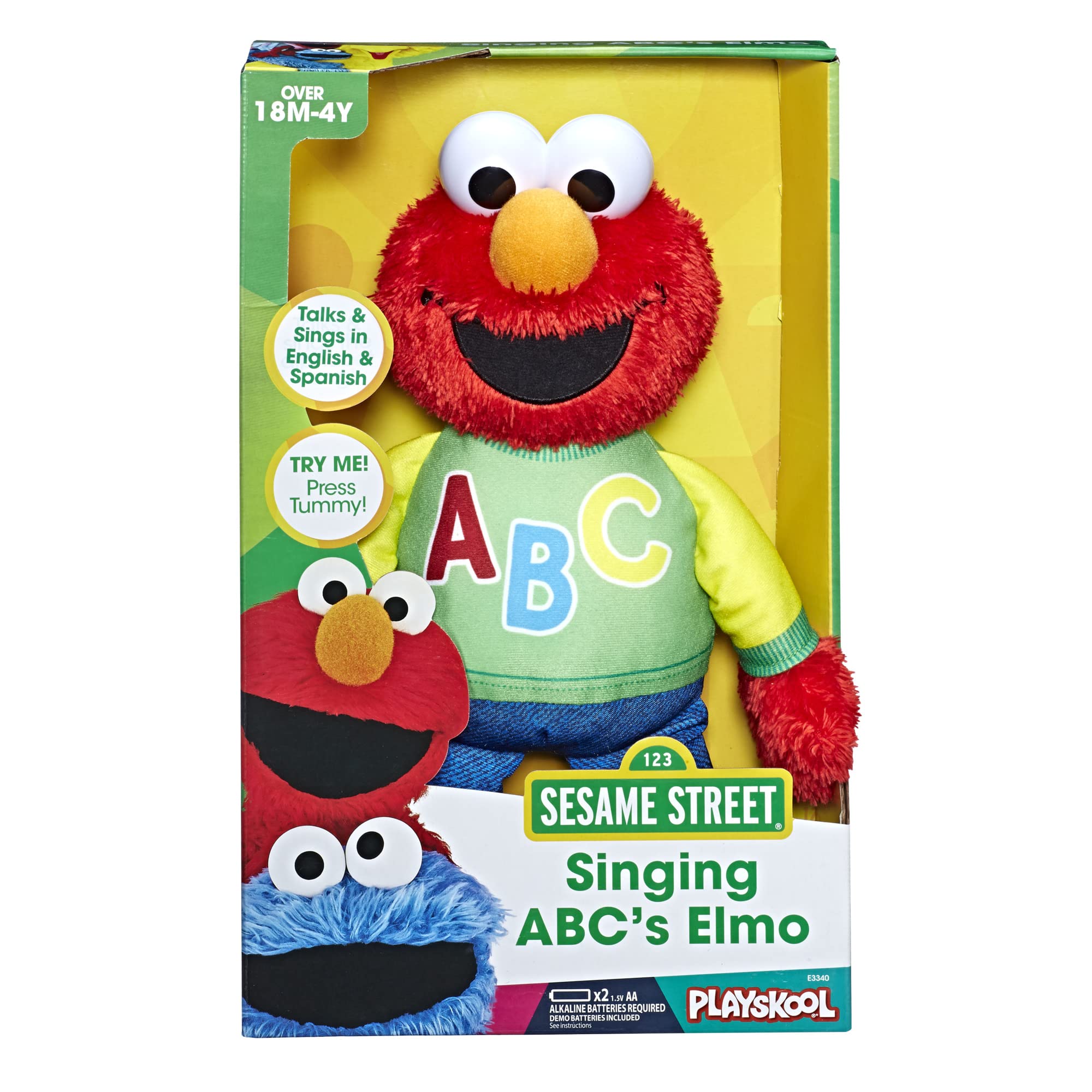 Sesame Street Playskool Street Singing ABC’s Elmo , Red