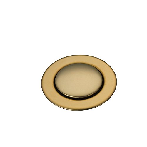 Glacier Bay Builders 4 in. Centerset 2-Handle Low-Arc Bathroom Faucet in Polished Brass