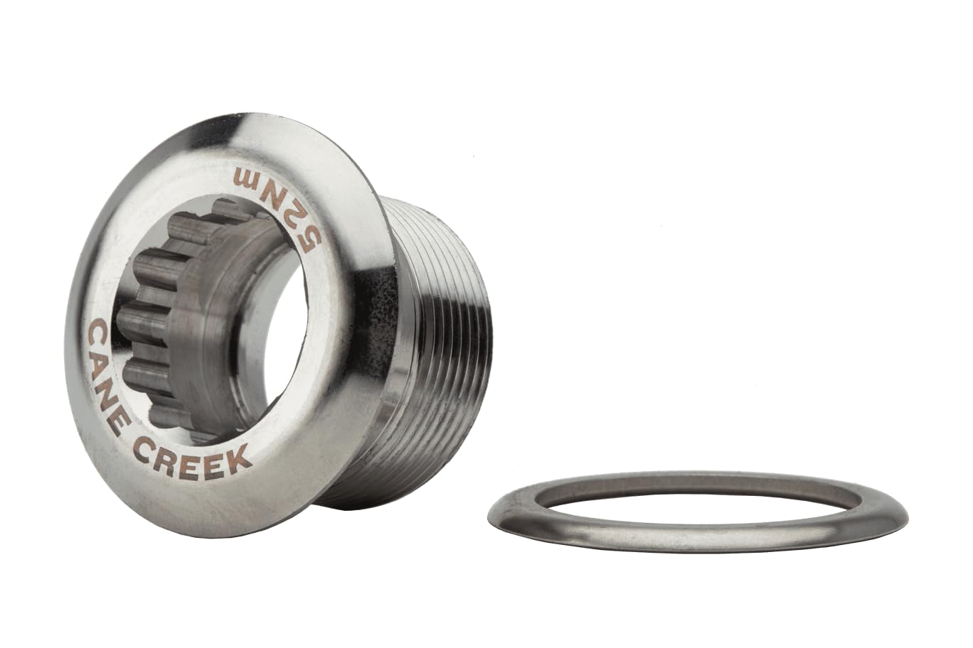 Cane Creek eeWings All-Road Crank Arms Brushed Titanium, 170mm