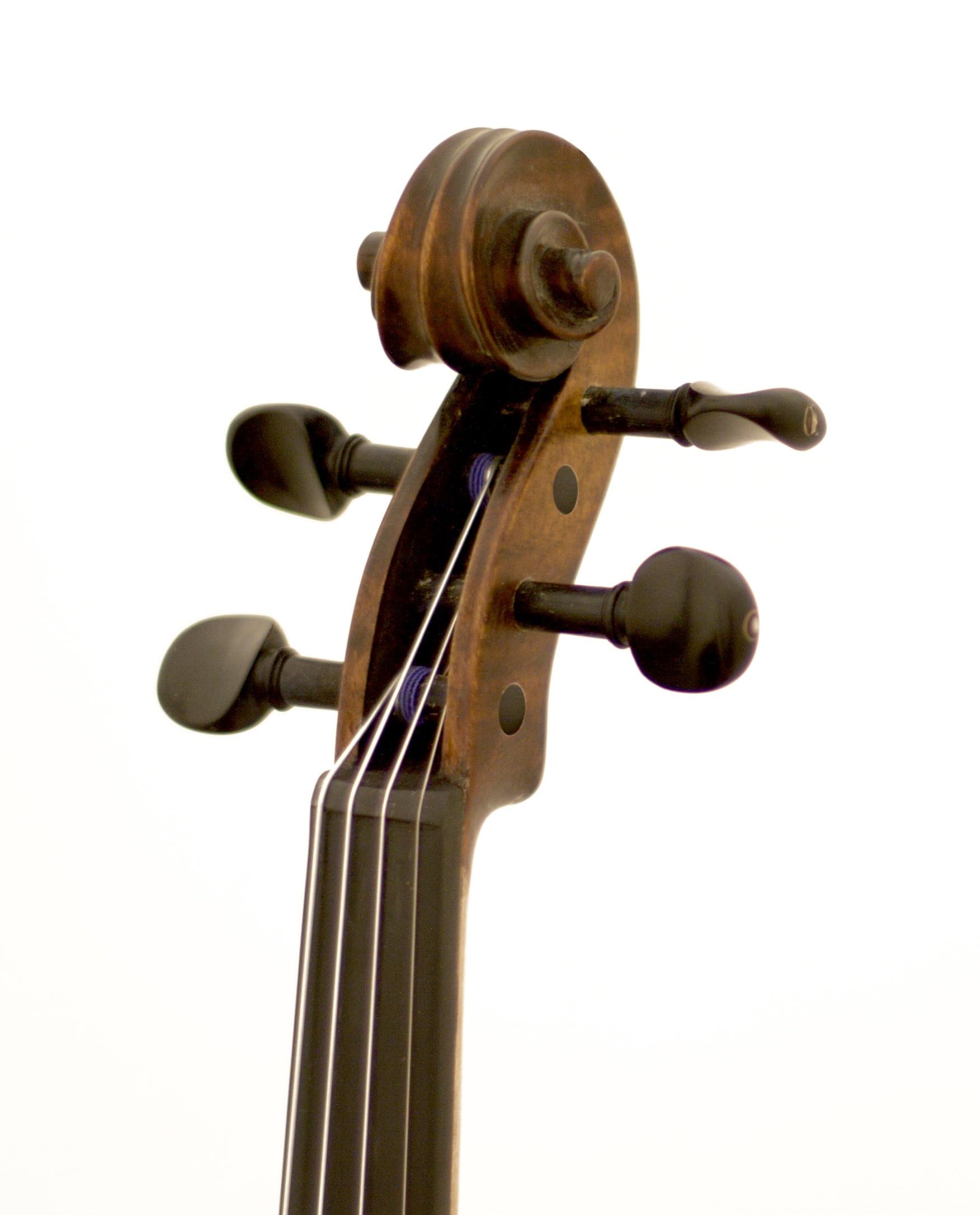 Sky Guarantee Beautiful Flamed Mastero Sound 4/4 Size Professional Hand-made 4/4 Full Size Satin Acoustic Violin Antique Style