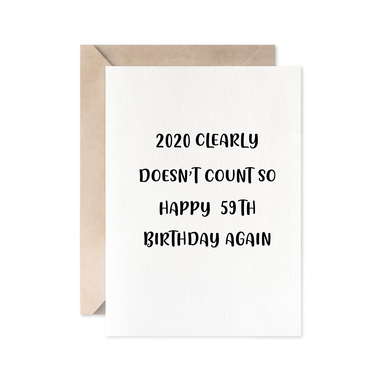 MAGJUCHE Funny 60th Birthday Card For Men And Women, Joke 60 Years Birthday Gift For Friend