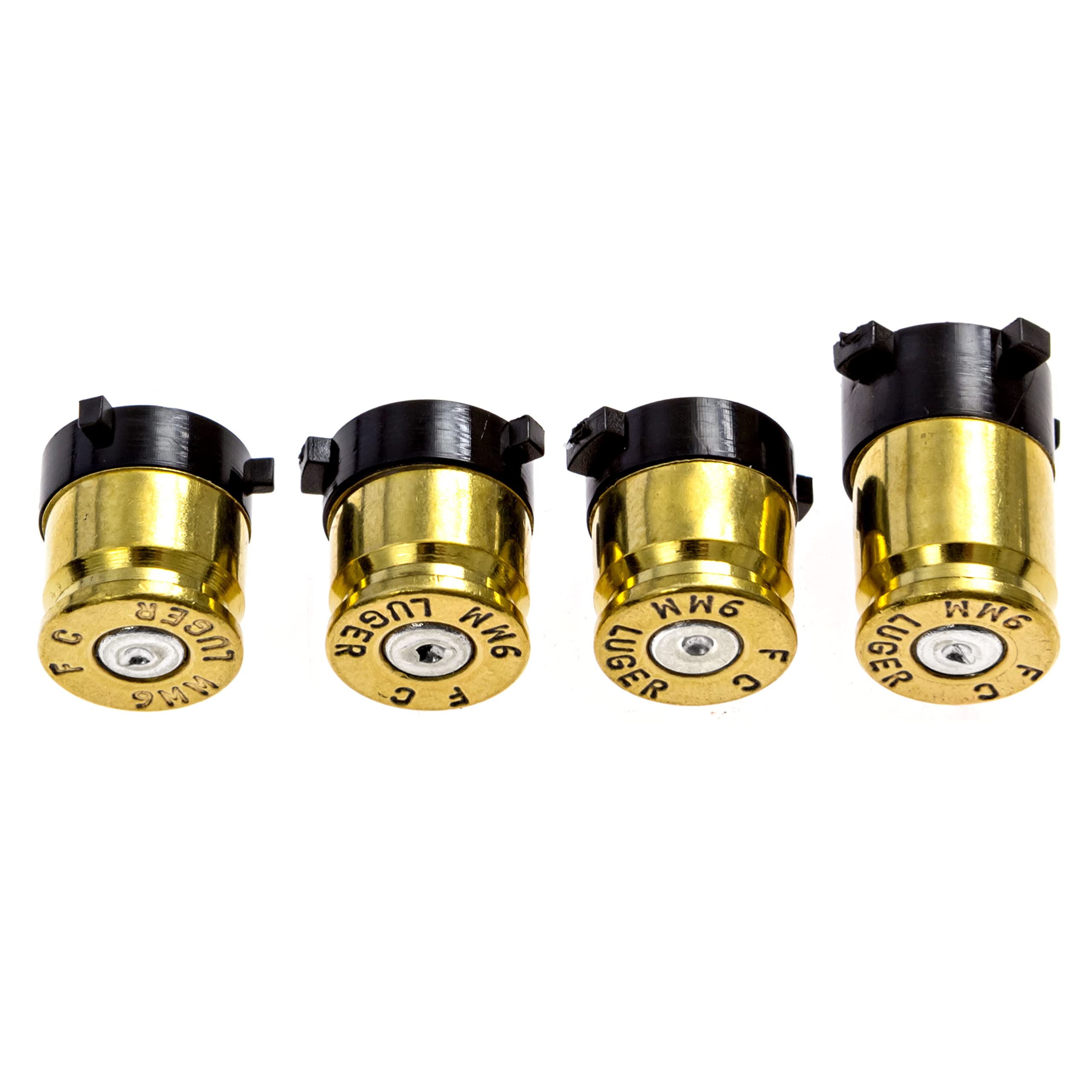 Controller Bullet Buttons for Xbox One Series X S - Made Using Real 9MM Spent Bullet Casings - Brass Casing Nickel Primer