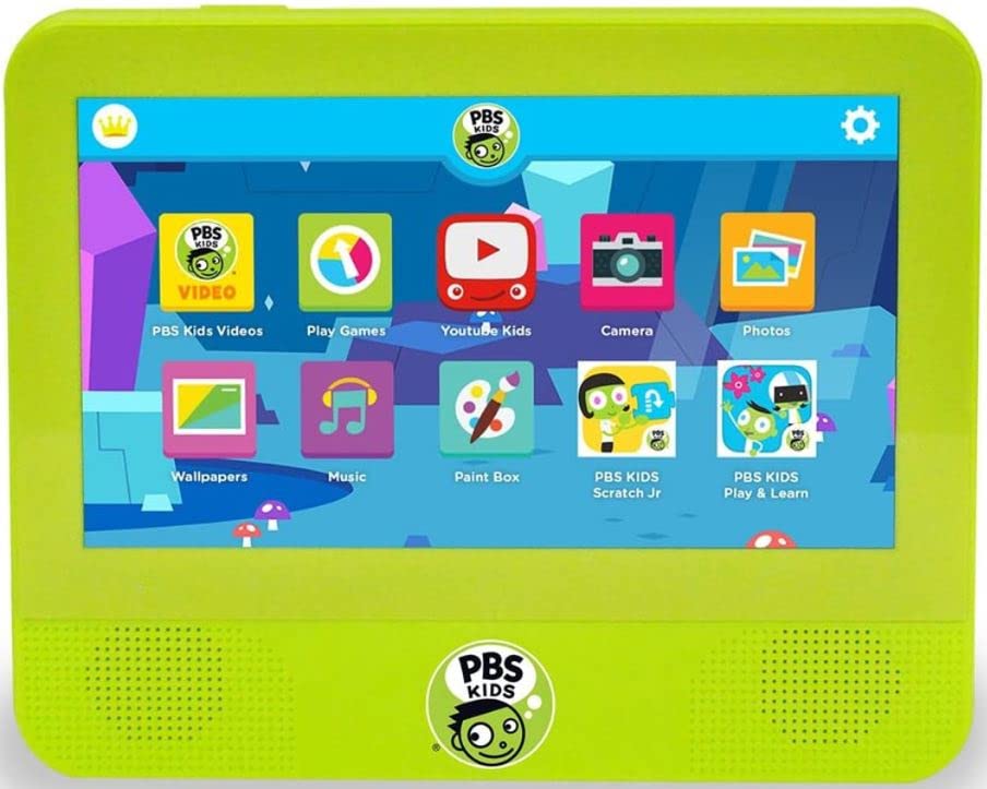 Ematic PBS Playtime Tablet DVD Player Android 7.0 Nougat 7" Touchscreen Tablet and Portable DVD Player Combo