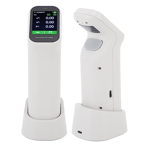 Color Analyzer Digital Colorimeter Touch Screen 6mm 11mm Color Difference Meter Tester Plastic Painting Objective Reflectance Data Stable Measurement Scene ABS Material