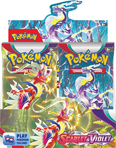 Pokemon TCG: Scarlet & Violet Booster Display Box (36 Packs) …