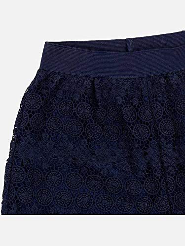 Mayoral 20-06251-030 - Guipur Shorts for Girls 18 Years Navy