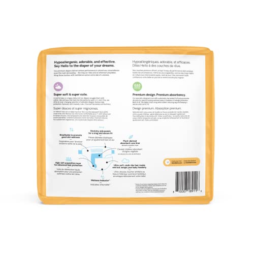 Hello Bello Premium Baby Diapers Size 2 I 120 Count of Disposable, Extra-Absorbent, Hypoallergenic, and Eco-Friendly Baby Diapers with Snug and Comfort Fit I Surprise Boy Patterns