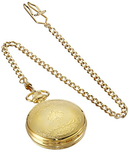 Charles-Hubert, Paris Gold-Plated Mechanical Pocket Watch