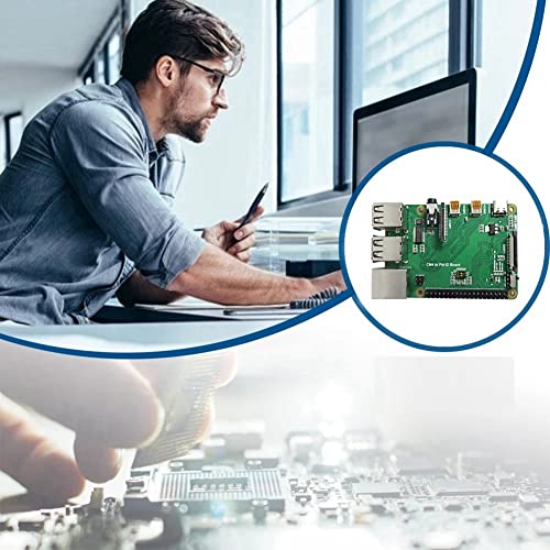 Erhai 1 Set Expansion Board Adapter Expansion Board CM4 to PI4B Adapter Expansion Board +Metal Case+Fan Kit for Raspberry Pie CM4 IO Backplane CM4 to 4B Interface Expansion