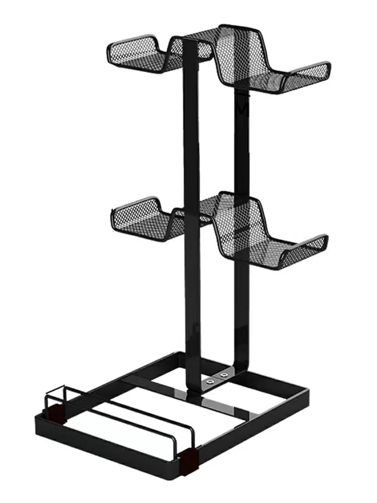 Controller Holder,Game Controller Headphone Hooks,Headset & Controller Organizer for PS5/ PS4/ Xbox Series/One X/S/Nintendo Switch Controller & Headset Stand,Gaming Accessories Display Rack,White