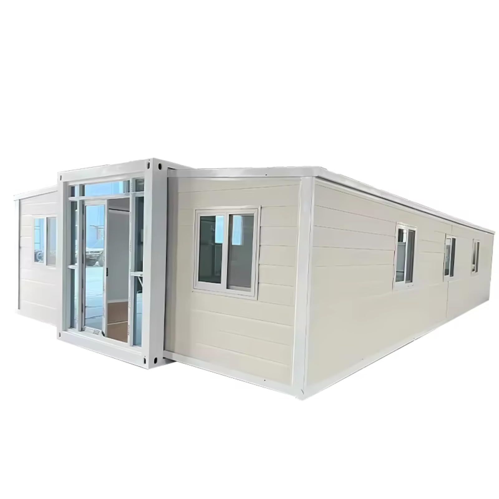 Folding Container House Tiny House Expandable Folding House with 2 3 4 Bedrooms and Bathroom Tiny Home with Luxury Design for Homes, Hotels, Offices