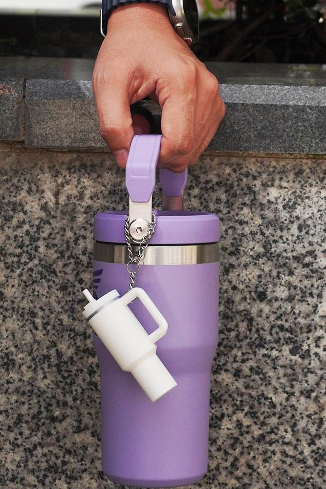 Dreamfocus Mini Cup Keychain Charms for Stanley 40 oz Tumbler Handle