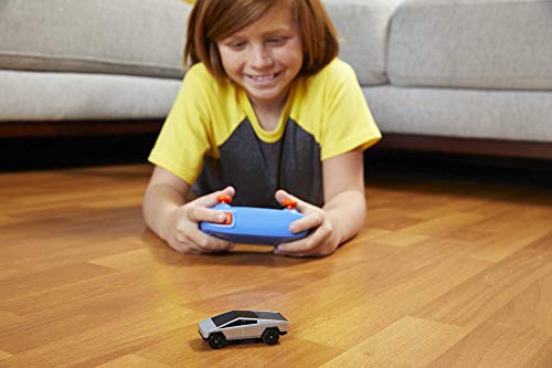 Hot Wheels RC 1:64 Scale Rechargeable Radio-Controlled Racing Cars for On- Or Off-Track Play, Includes Car, Controller & Adapter for Kids 5 Years Old & Up