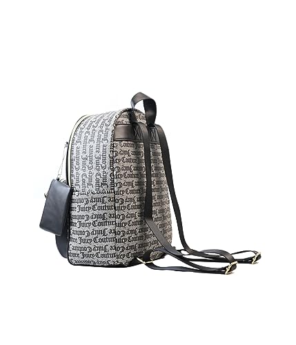 Juicy Couture Word Play Backpack Black/Beige One Size