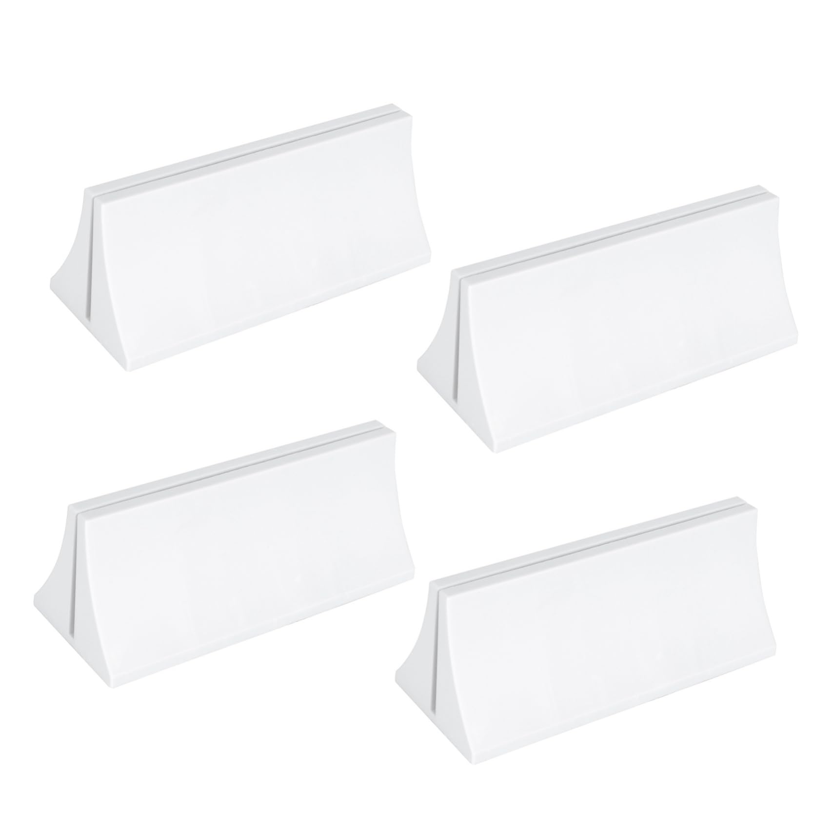 Ciieeo 4pcs Screen Clip Desk Privacy Panel Clip Braces Office Table Metal Glass partition clamp Desk partition clamp Desk Divider Support Clip Desk Hutch White Desktop Plastic Panel clamp