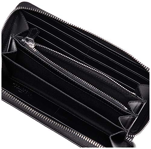 Vivienne Westwood Women's Leather Round Zipper Wallet ANNIE Black