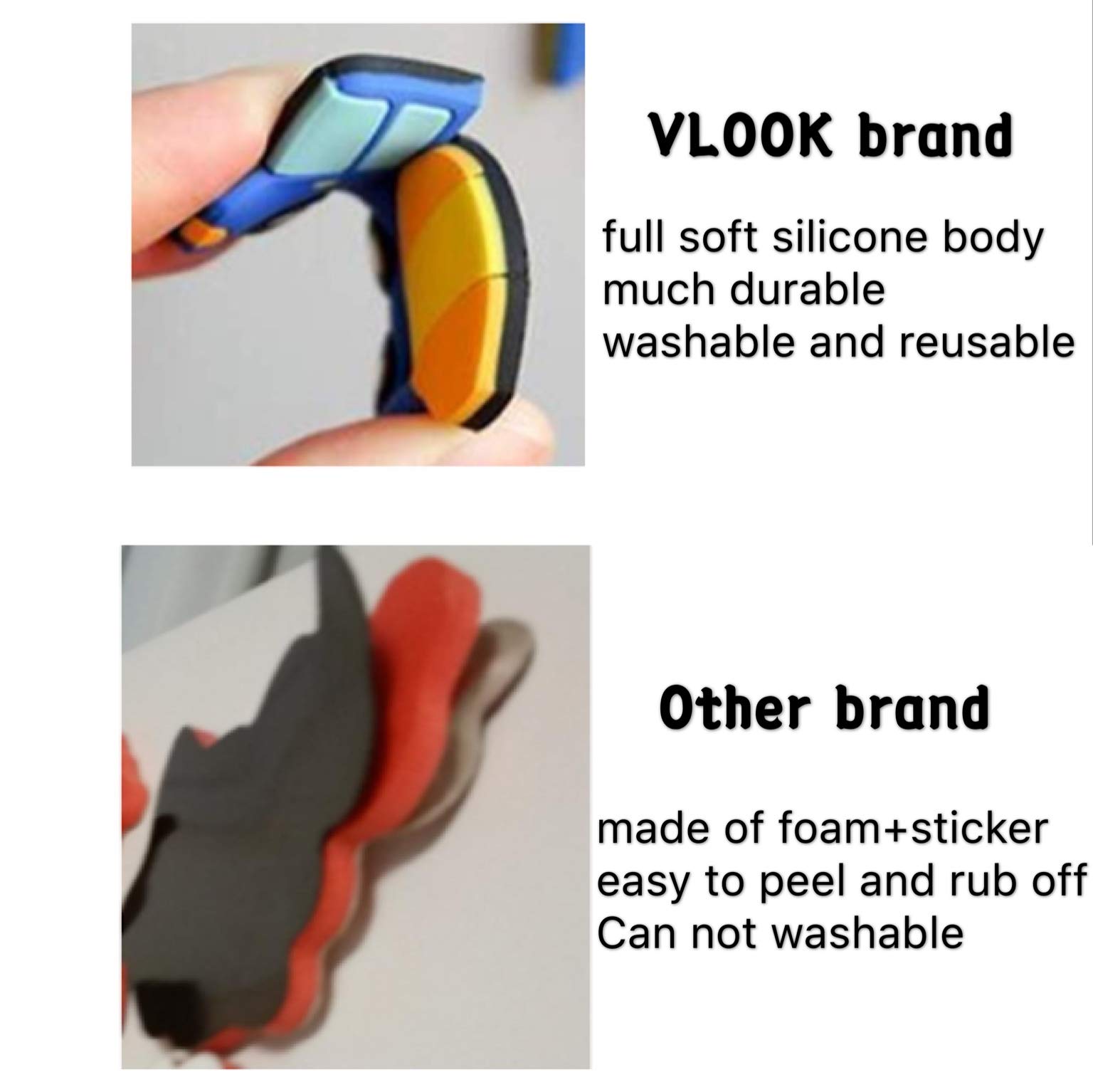 VLOOK Refrigerator Magnets Toddlers Farm Animal Fridge Magnets for Kid Girls Boys Whiteboard Educational Magnetic Toys for Preschool Learning