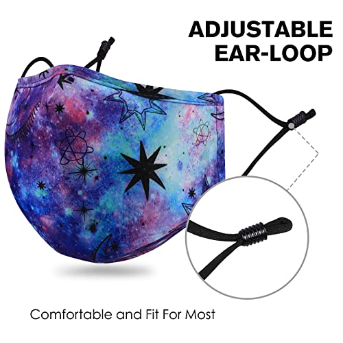 CCFADD Cloth Face Masks Washable for Women - Reusable Face Mask with Filter & Nose Wire1