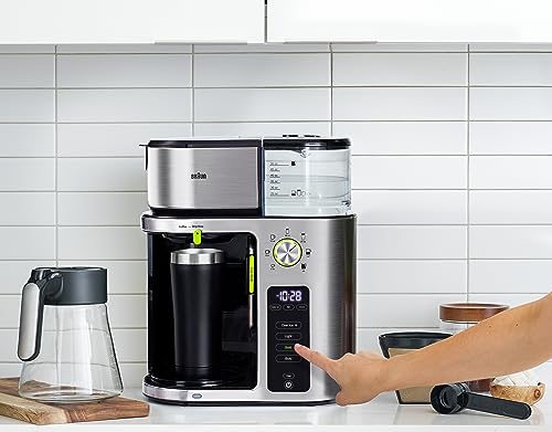 Braun KF9079SI Multiserve Coffee Maker, Stainless Steel