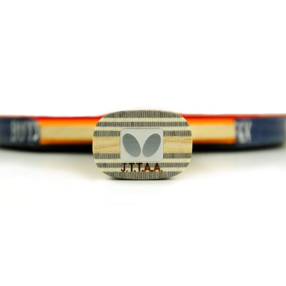 Butterfly Petr Korbel Blade & Sriver Rubber Shakehand Table Tennis Racket | Pro-Line Series | Classic Blade and Rubber Combination That Can Do It All | Recommended for Advanced Level Players