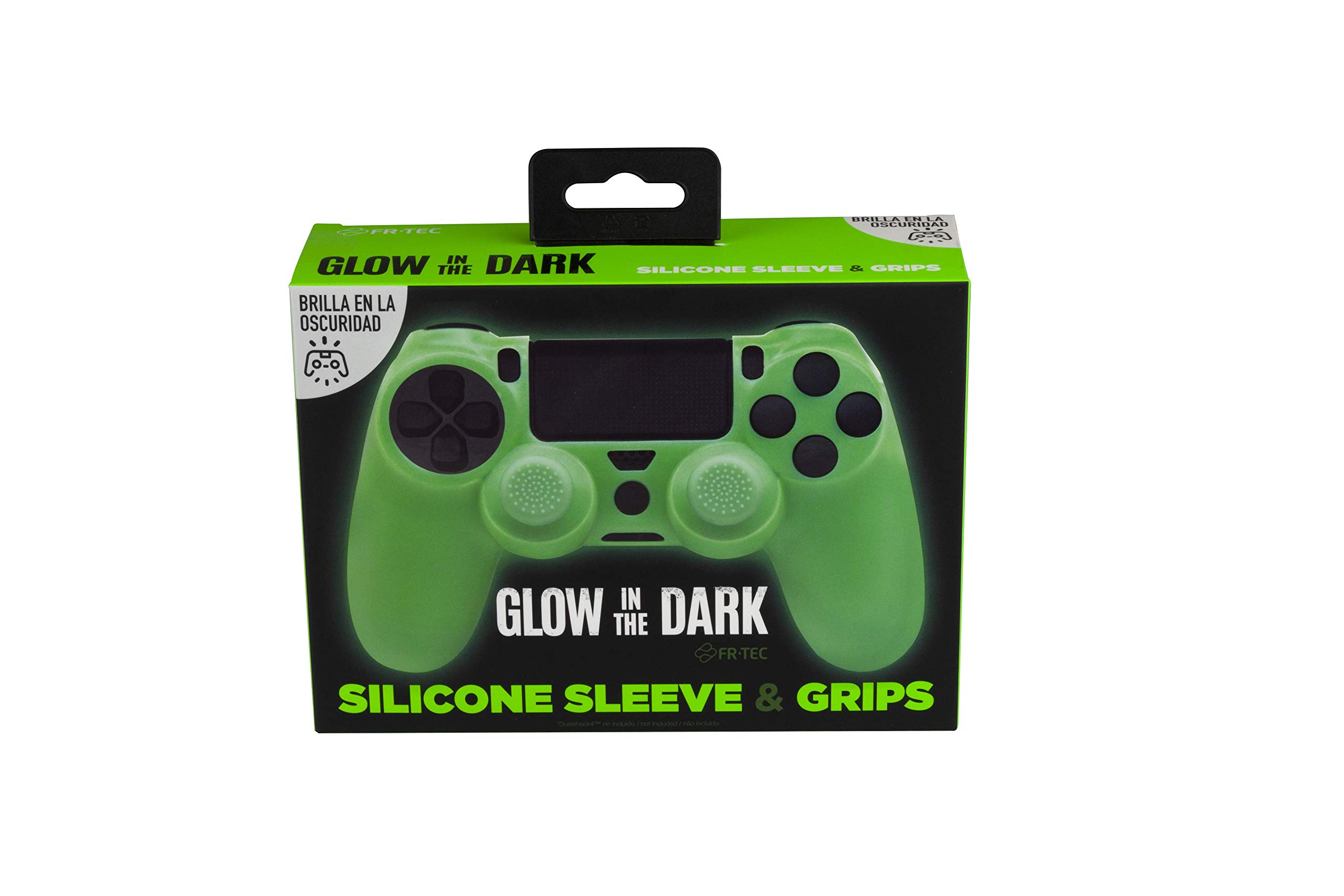 Silicone Skin + Thumb Grips Glow in the Dark (PS4)