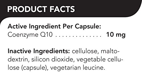 VetriScience Laboratories - Coenzyme Q10 10mg, 100 Capsules (0900322.100)