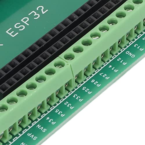 ESP32 Development Board, Wireless WiFi Bluetooth Microcontroller Development Board 38 Pin Low Power Consumption Stable for Smart Home