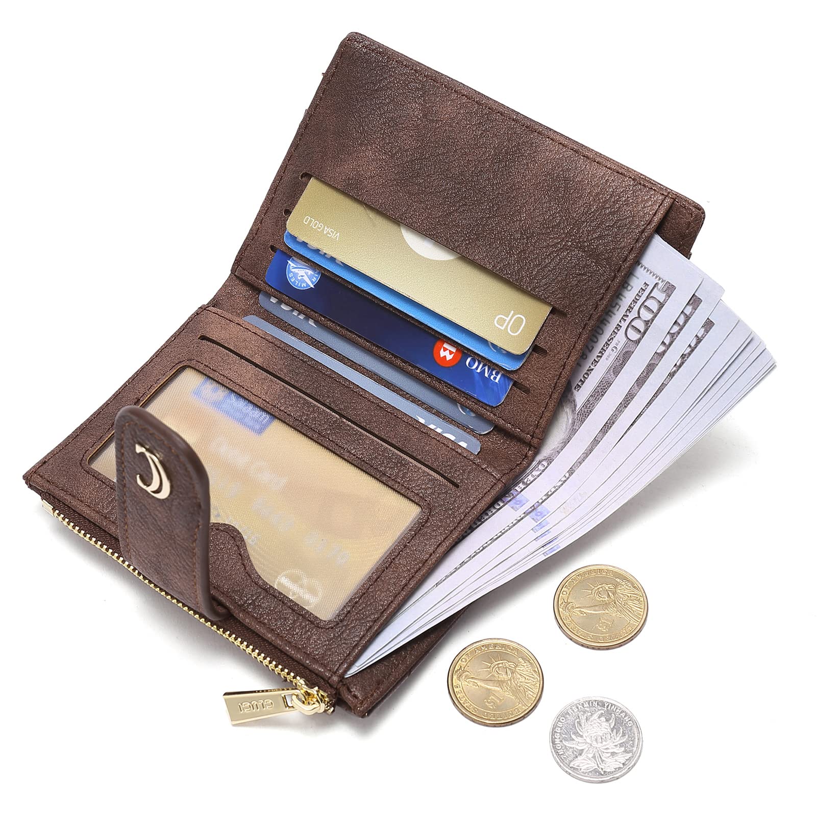 CLUCI Women Crossbody Purses Bundles with Women Wallet