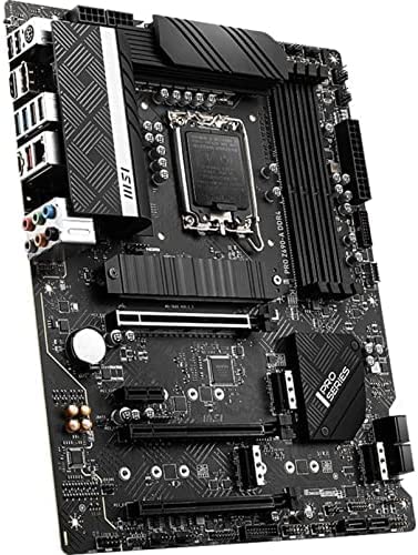 MSI PRO Z690-A DDR4 ProSeries Computer Gaming Motherboard (ATX, 12th Gen Intel Core, LGA 1700 Socket, DDR4, PCIe 4, CFX, M.2 Shield Frozr, HDMI, DisplayPort) Intel PC Motherboards (Renewed)