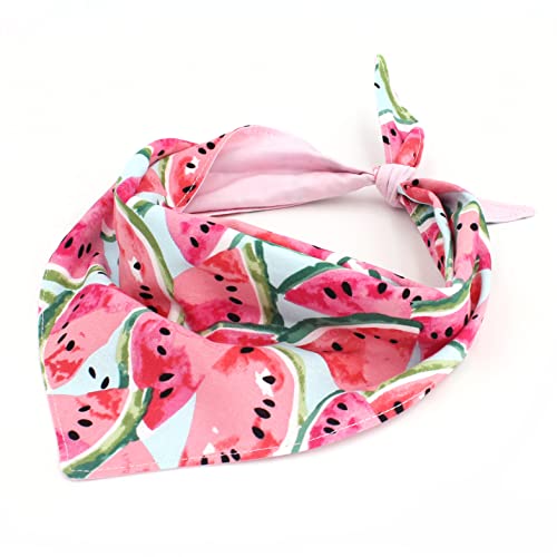 Summer Pet Dog Bandana Pink Watermelon Dog Banana