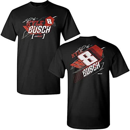 Checkered Flag Sports Kyle Busch 2023 Splitter T-Shirt - Short Sleeve Automotive Racing Apparel 3XL