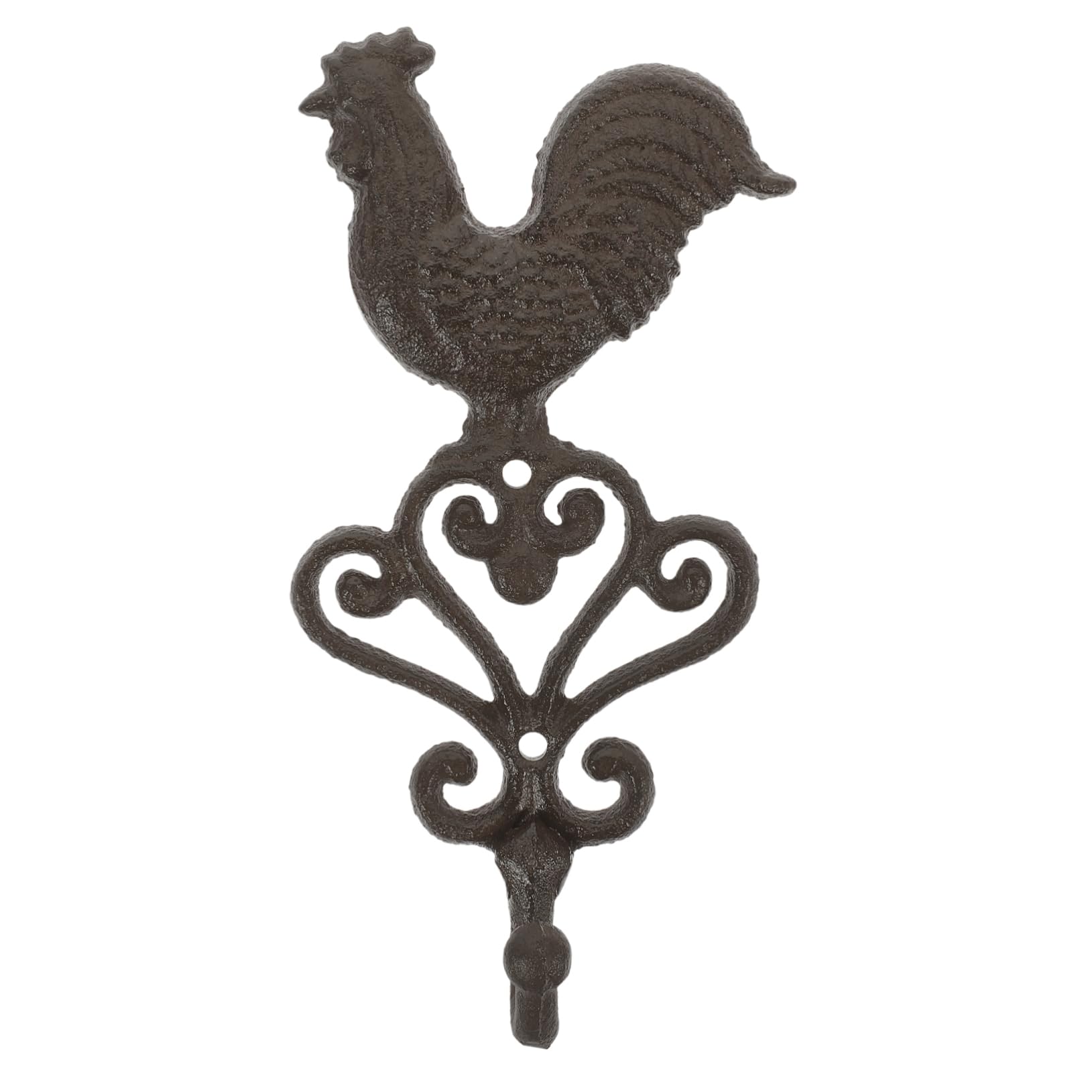 FONDOTIN Hook up Vintage Office Decor Wall Mounted Hooks Metal Clothes Rack Hanging Hooks Wall Mounted Key Hanger Western Coat Hooks Cast Iron Wall Coat Hook Antique Coat Hook Door Hooks
