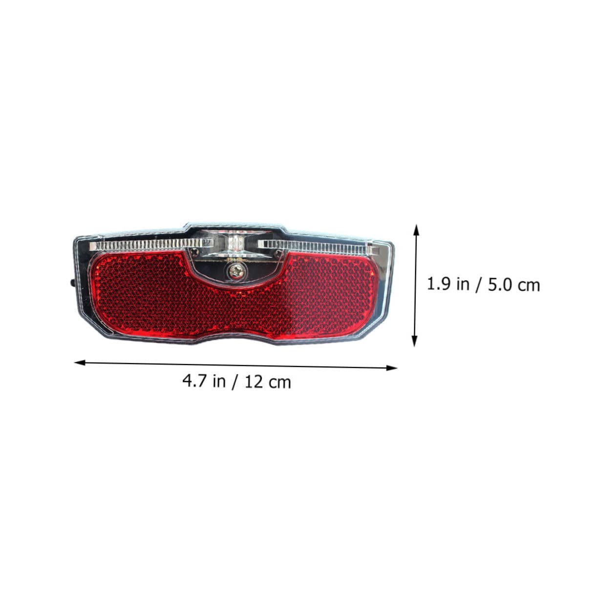 CLISPEED 2pcs Road Bike Tail Light taillight with Lights Reflector Warning Light Strip Mountain Bike Bike Tail lamp Bike Rear Lights Riding Headlight Flashlight Scattered Beads
