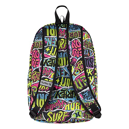 Hurley Unisex-Adults One and Only Classic Backpack, Multi/Black, L