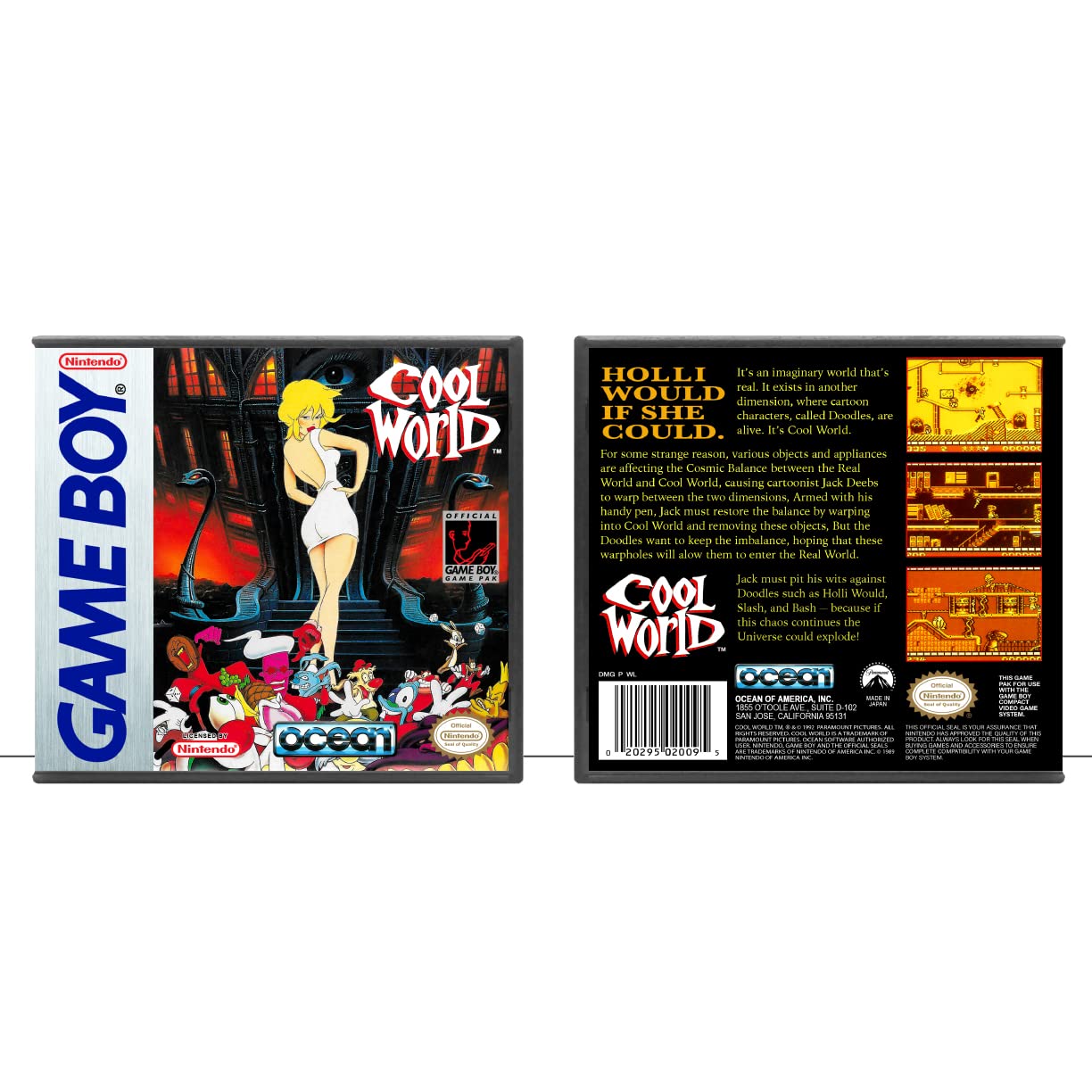 Cool World | (GB) Game Boy - Game Case Only - No Game