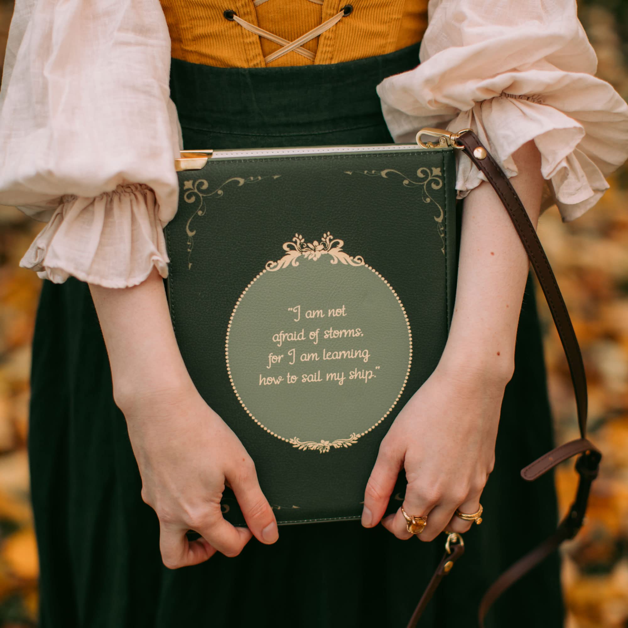 Well Read Co Crossbody Purse Handbag for Book Lovers - Little Women, Vegan Leather, Large