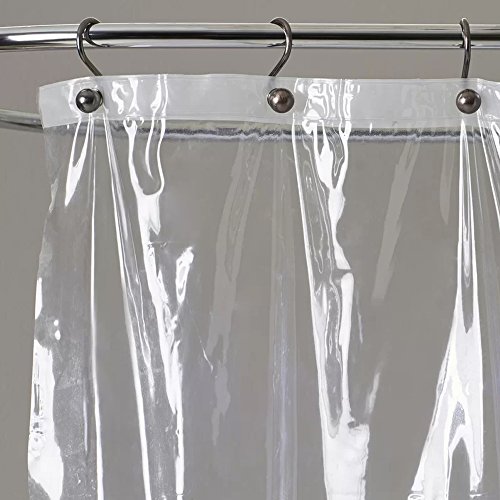 Sweet Home Collection 10 Gauge Vinyl Shower Curtain 72" x 72"