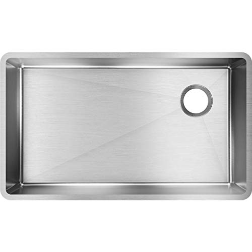 Elkay ECTRU30179RT Crosstown Single Bowl Undermount Stainless Steel Sink