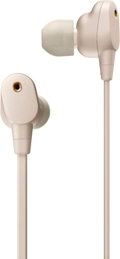 Sony WI-1000XM2 Industry Leading Noise Canceling Wireless Behind-Neck in Ear Headset/Headphones with mic for Phone Call with Alexa Voice Control, Silver