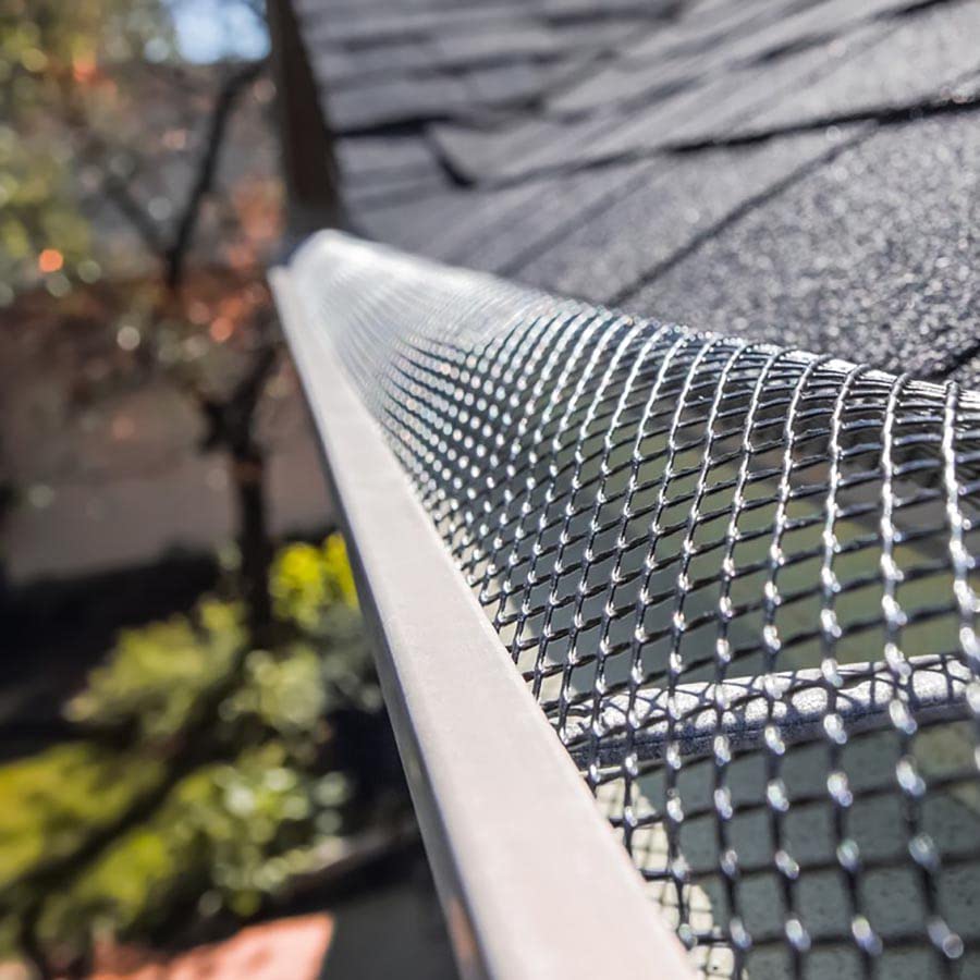Carligo Gutter Guard, Leaf Filter Gutter Covers, Aluminum Screen Roll 6 Inch X 21 Feet for DIY Gutter Filter, Gutter Downspout Covers, Rain Gutter Leaf Guard, Leaf Filter Gutter Protection