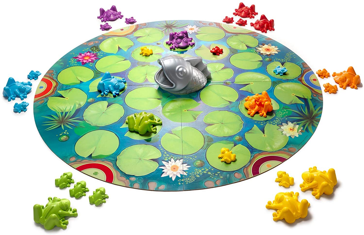 SmartGames Froggit - A Family Board Game for 2-6 Players Ages 6 - Adult