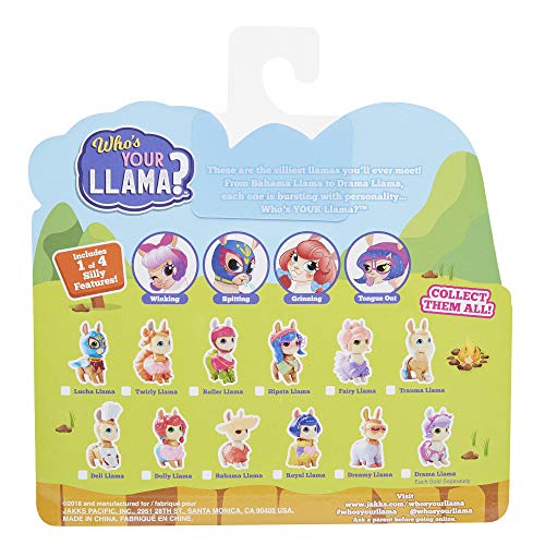 Who's Your Llama Llama Toys Surprise Figures! Series #1-12 Different Collectible Figures! Assorted - Perfect for Birthday Party Favors, Christmas or Hanukkah [Amazon Exclusive 2-Pack]