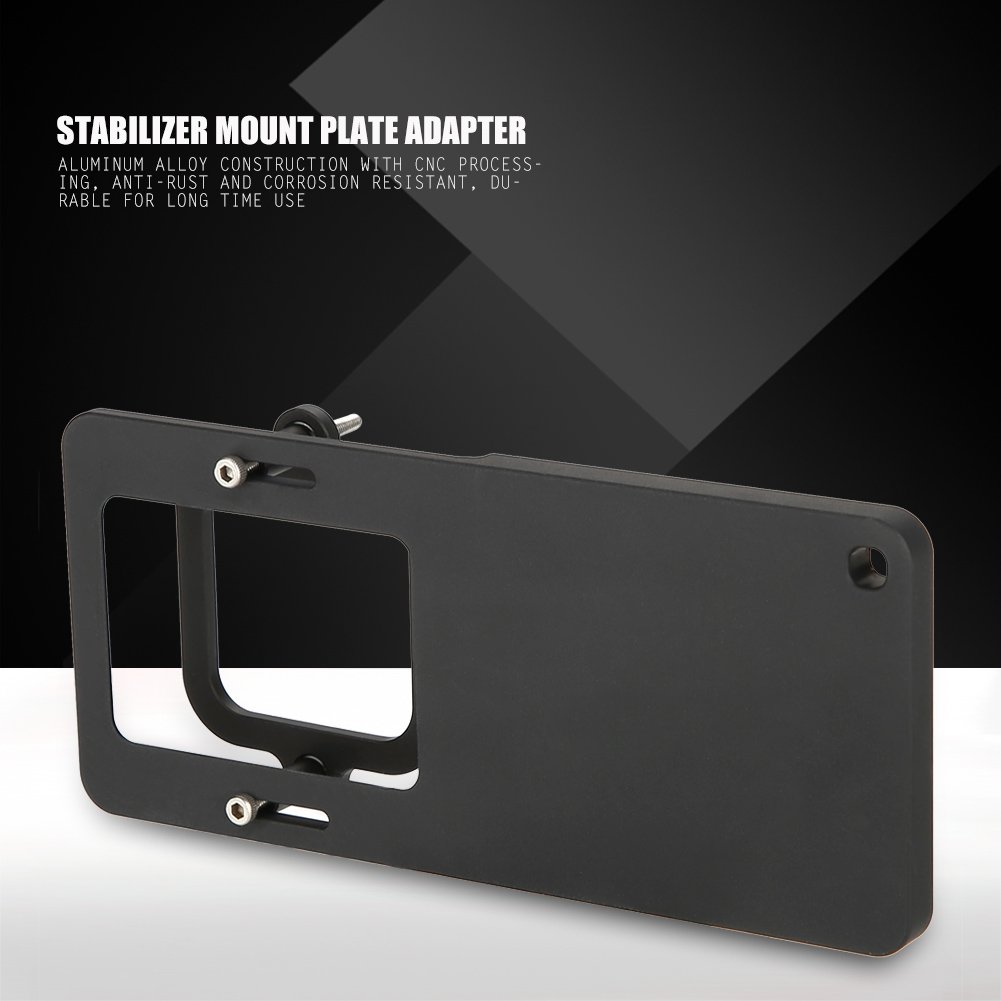 Cameras Handheld Stabilizer, Phone Gimbal Stabilizer Switch Mount Plate Adapter for Sony RXO for Session Cameras