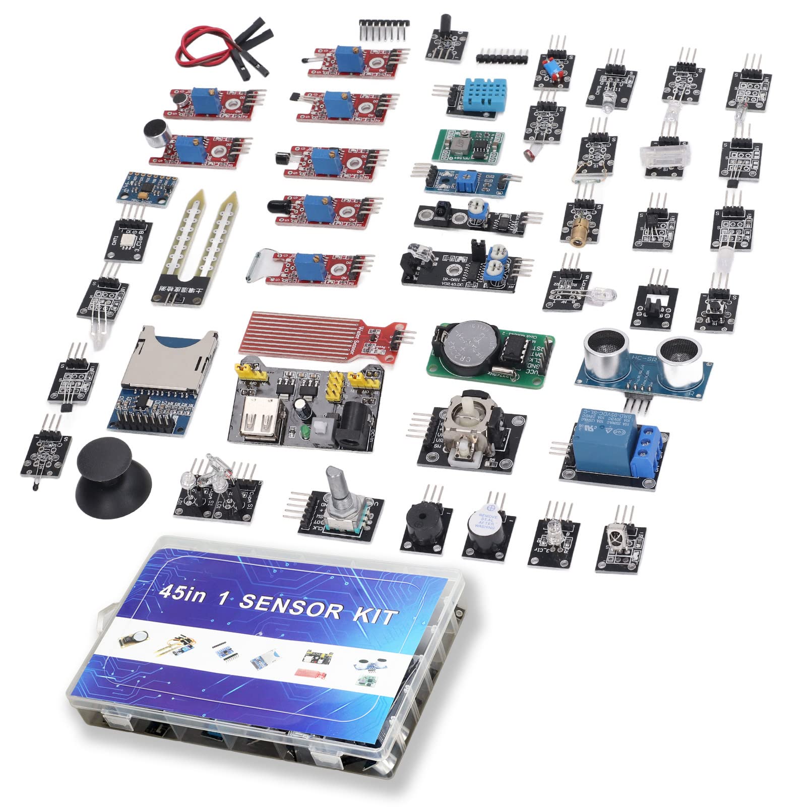 Detection Modules Development Accessories 45pcs Wide Compatibility Sensor Module for Modification