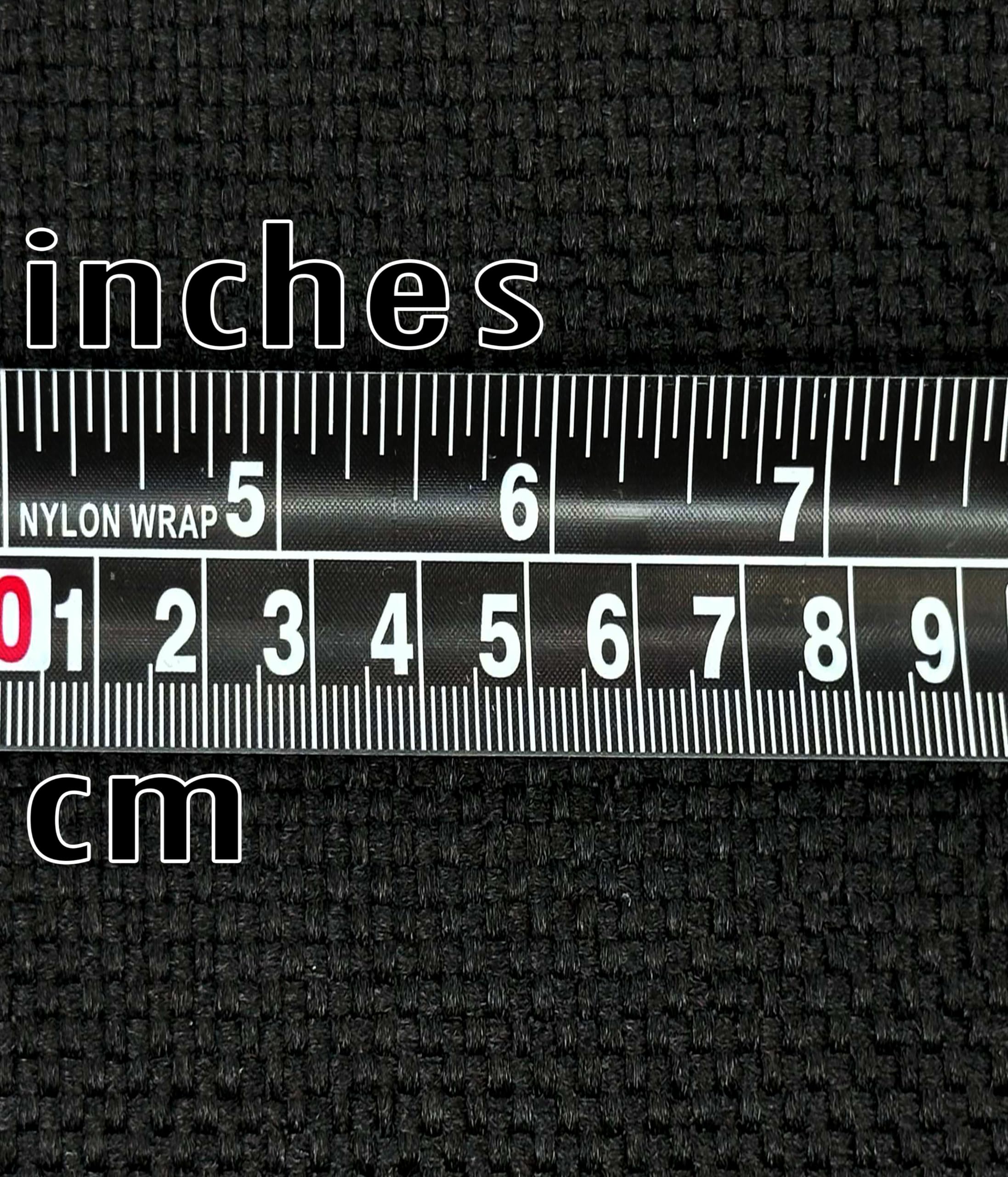 Hawick Tweed Fabric for Automotive and General Upholstery - 54 Inches Wide, Sold by The Continuous Yard (Black)