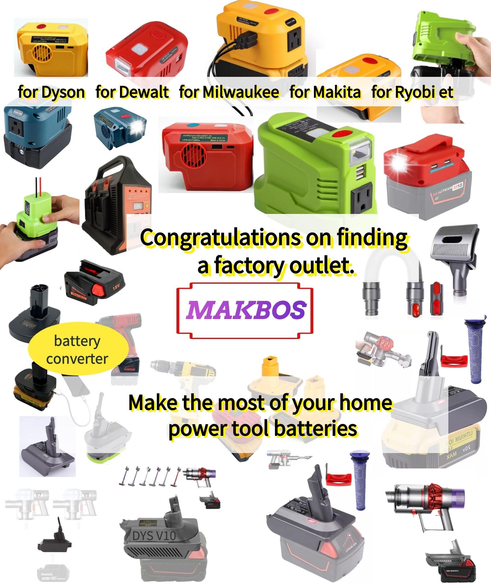 for Bauer 20V Battery Adapter,for Power Wheels Adaptor,DIY Converter for Bauer 20V Battery Power Station,Battery Conversion Kit with Switch,for DIY Rc Car Toys Batteries,for Robotics and Rc Truck