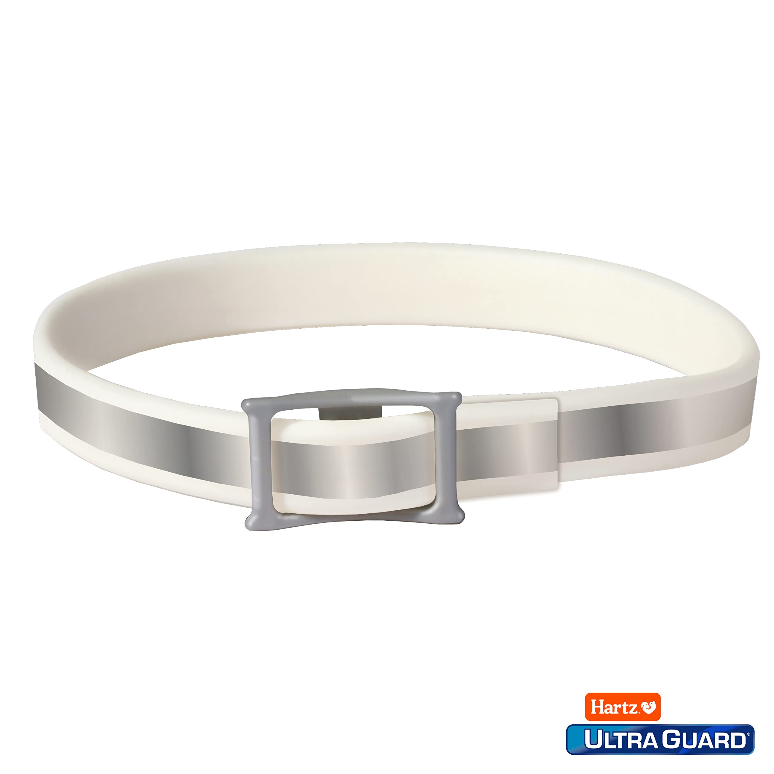 Hartz UltraGuard Flea & Tick Collar for Dogs and Puppies, 7 Month Flea and Tick Protection and Prevention Per Collar, Reflective, Up to 20 Inch Neck