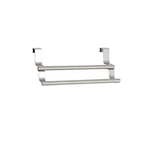 CUJUX Stainless Steel Towel Racks with Shelf, Adjustable Bathroom Shelf with Towel Bar Rod and Hooks for Wall Mount, Multifunction Double Towel Bars Hotel Style,Polished Chrome