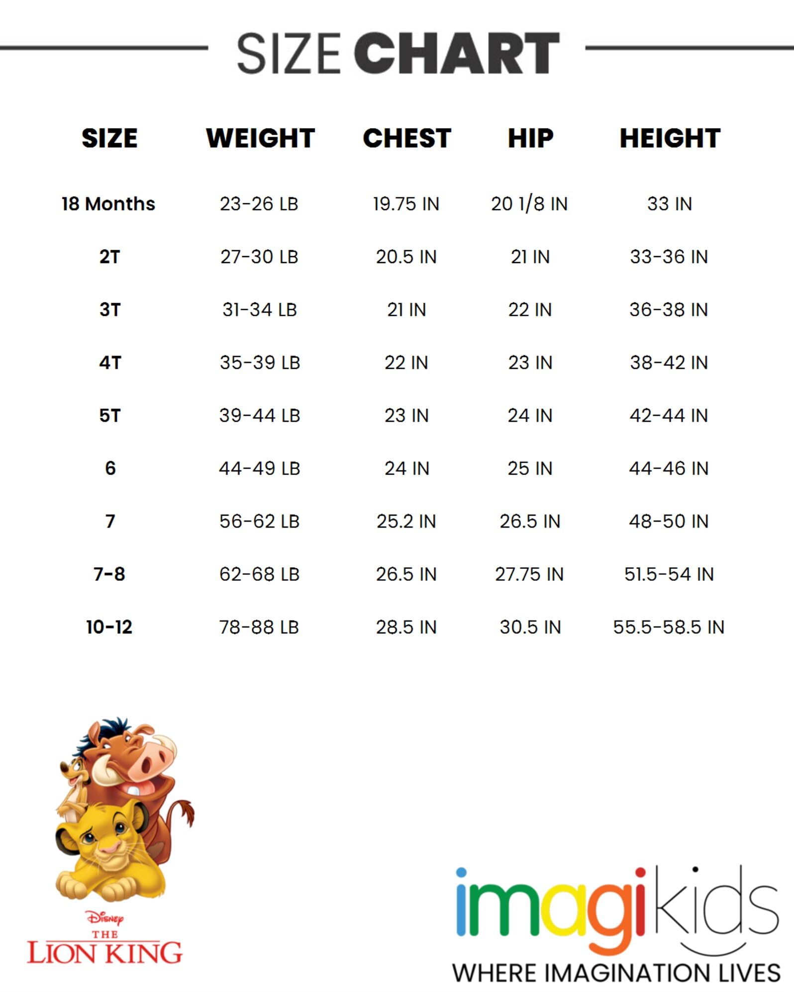 Disney Lion King Simba Pumbaa Nala Infant Baby Boys 4 Pack Graphic T-Shirts Lion King 18 Months