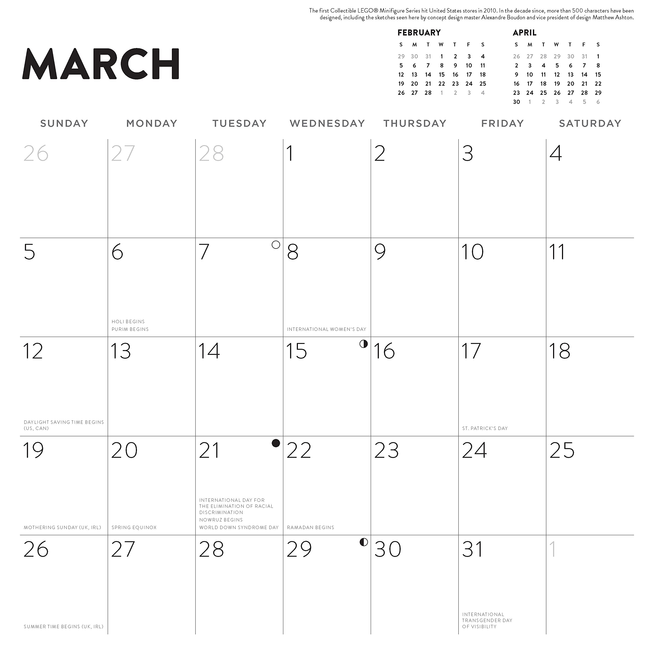 LEGO 2023 Wall Calendar